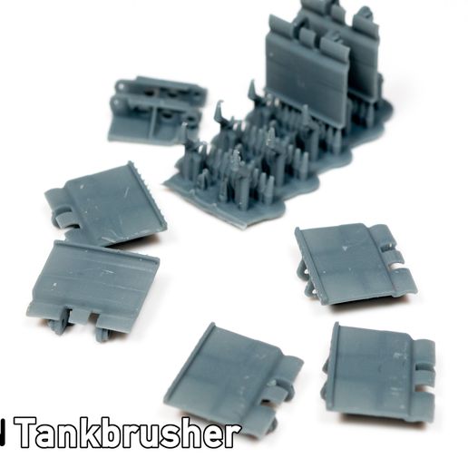 🪖 1/35 Renault Light Tank / FT-17 single link workable track #352501006 ...