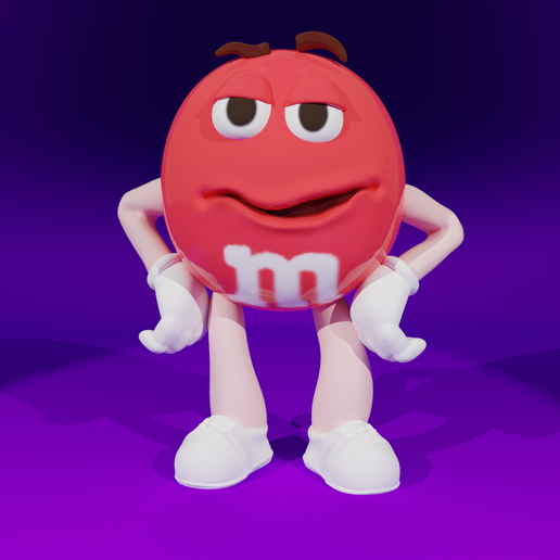 🍬 M&m・Free STL File for ・Cults