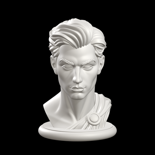 ♂️ Stylized Male Character Bust・ 3D File for 3D printing・Cults