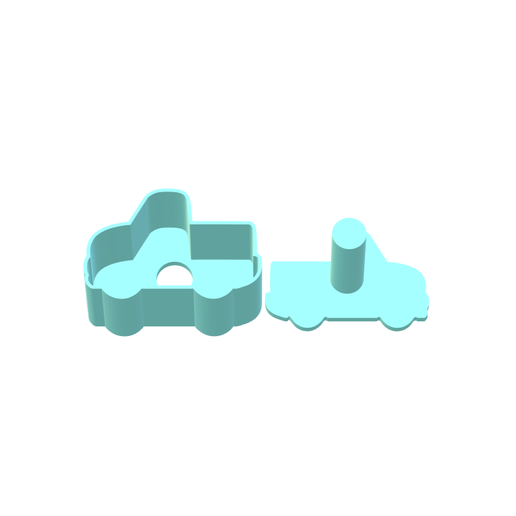 3D file Truck Cake Pop Mold | Digital Download STL File 🚚 ・3D printable ...