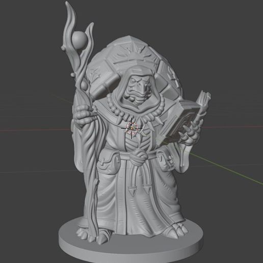 🍰 dnd tortl cleric・ STL File for 3D printing・Cults