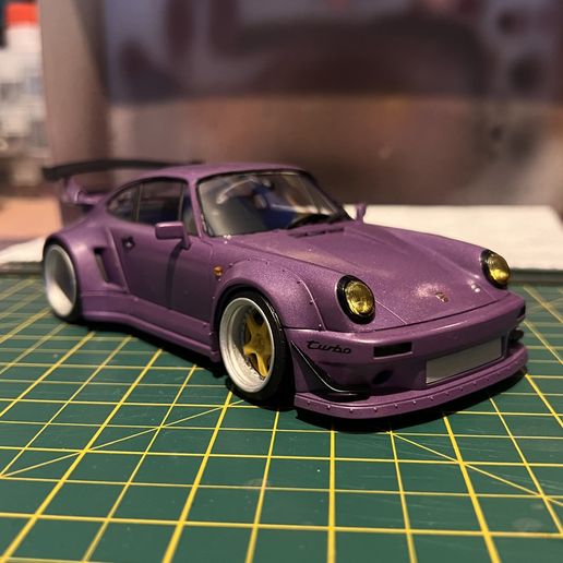 3D printed RWB BODY KIT for Porsche 1988 TAMIYA 1-24th • made with ...