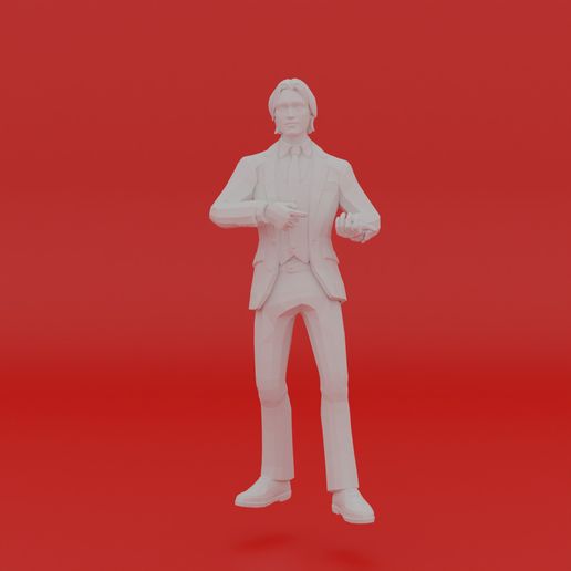 STL file Character Pose Toy Man Miniature Figure 165 👨 (OBJ)・3D print ...