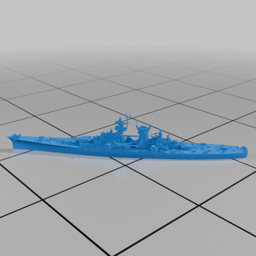 👽 USS Alaska remix・Free 3D File for ・Cults