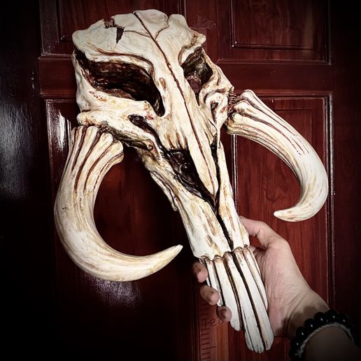 💀 Mythosaur Skull High Quality - Mandalorian Starwars Movie・3D Print・Cults