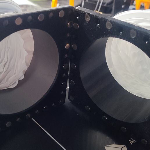 3D file magnetic coupling for air pipe (80mm tube , laser dust) 🧲 ・3D ...