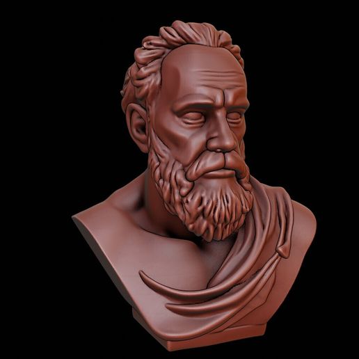 3D file Diogenes Bust 👤 ・3D print model to download・Cults