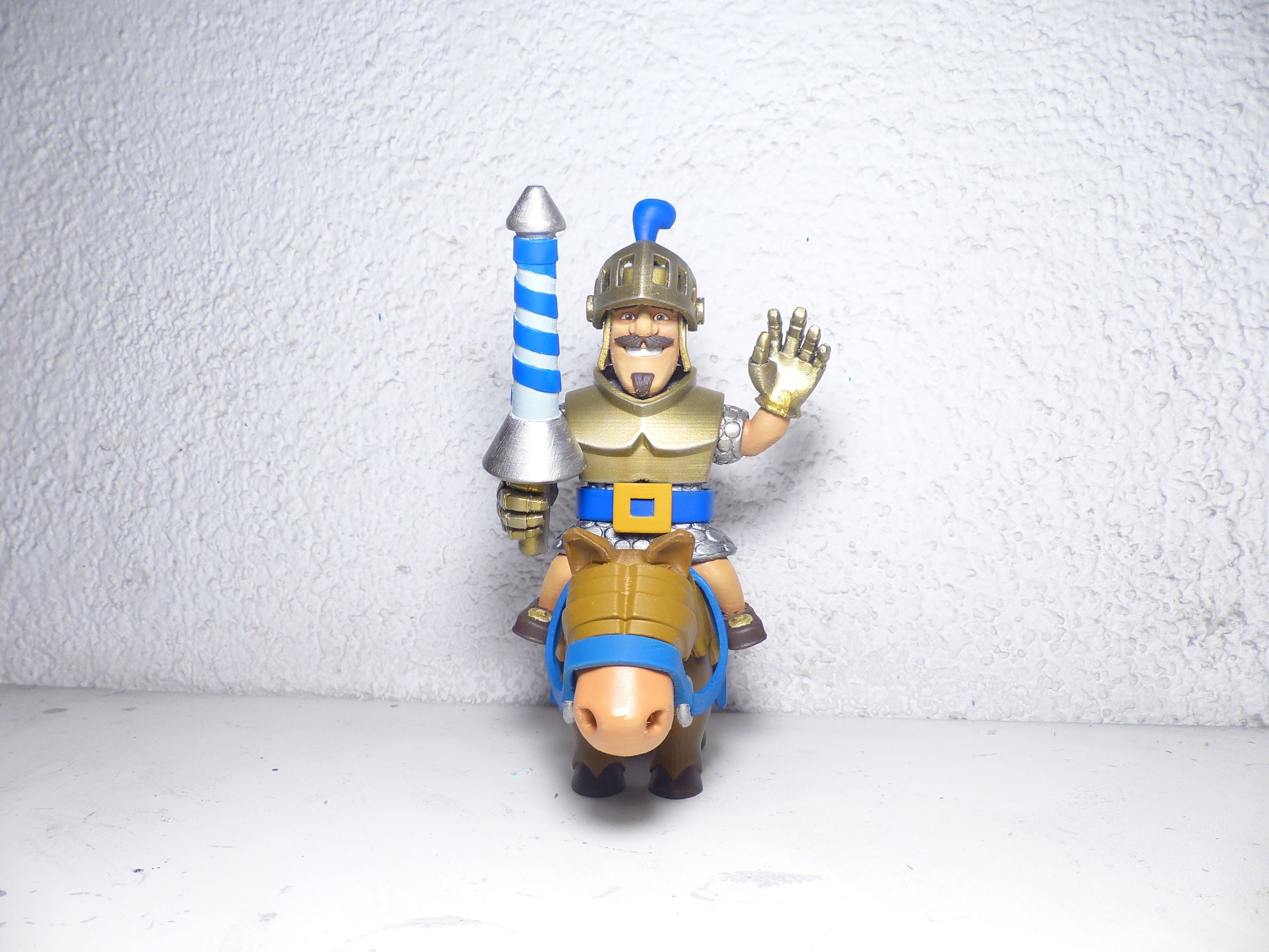 STL file Figure of Prince in Clash Royale・3D printing design to download・Cults