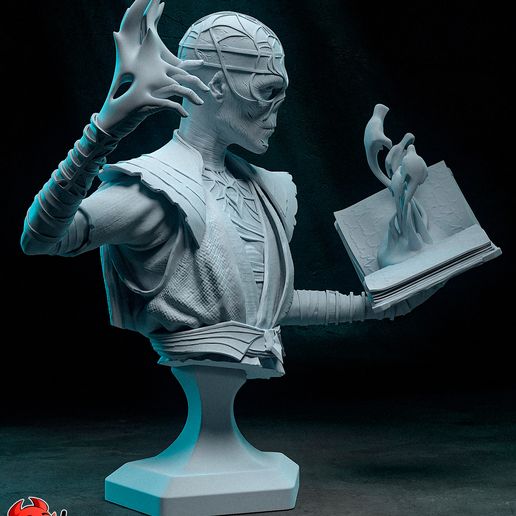 👤 Bust of Withers・ STL File for 3D printing・Cults