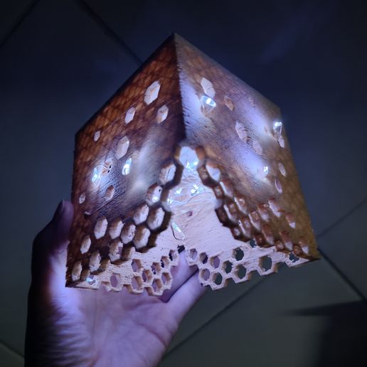🧚 Beehive Fairy Lamp・Free STL File for 3D printing・Cults