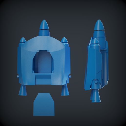 STL file JANGO FETT JETPACK JT-12 for 3d print ・3D printer design to ...