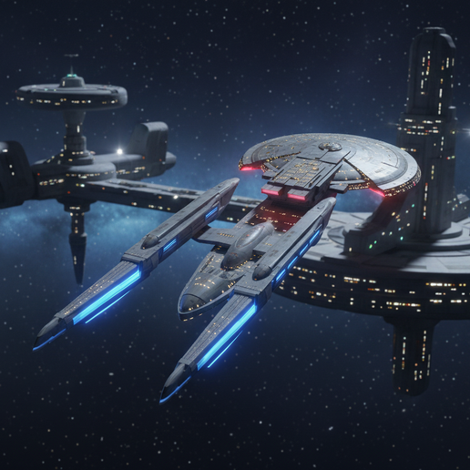 ⭐ Neo Excelsior class - federation star trek ship・ STL File for 3D ...