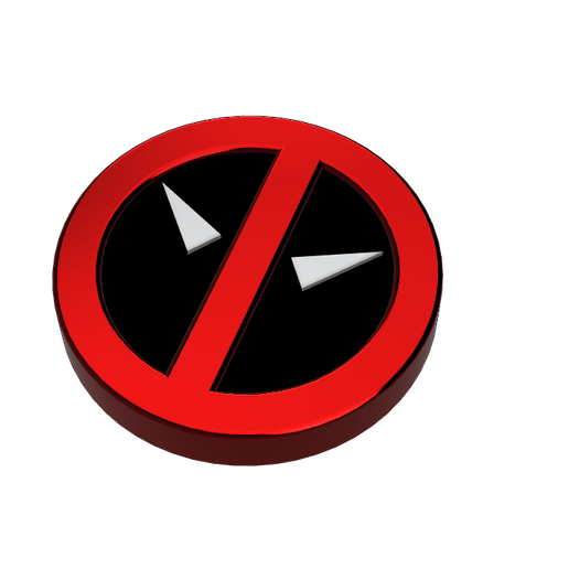 3D file DeadPool Logo + DeadPool Belt 👾 ・Model to download and 3D print ...