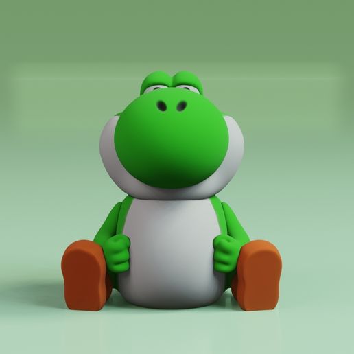 STL file Big Yoshi 🐉 ・3D printable model to download・Cults