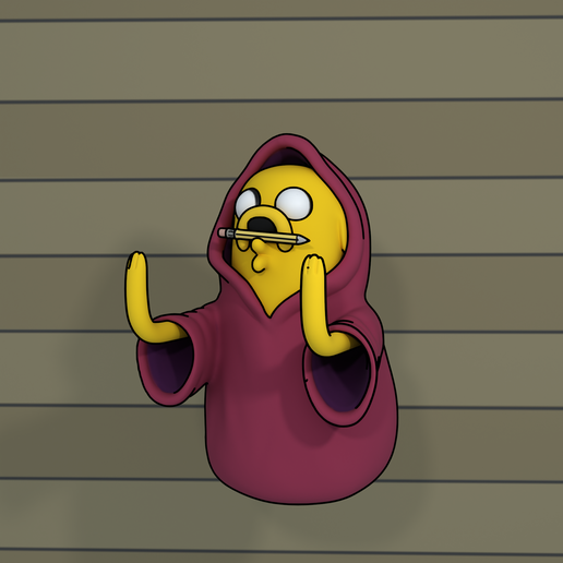 🦸 Wizard Jake・ STL File for 3D printing・Cults