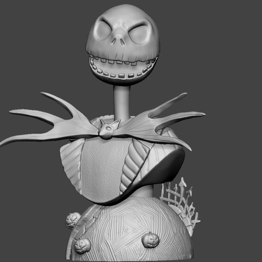👤 jack skellington - bust・ STL File for 3D printing・Cults