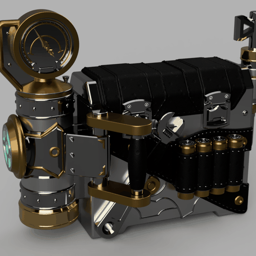 🎭 Machinist's Off-Hand Aetherotransformer・ 3D File for 3D printing・Cults