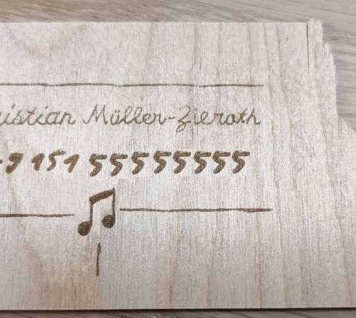 🪵 Routing template - Business Card・Free 3D File for ・Cults