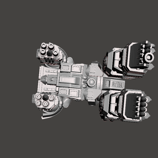 🎨 FAN ART MECHA GODZILLA TANK MODE・ OBJ File for 3D printing・Cults