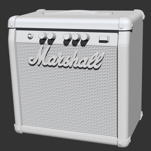 🔌 Marshall amplifier・ STL File for 3D printing・Cults