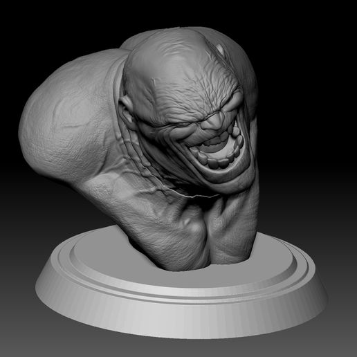 Archivo STL Busto de Hulk - del cómic Old Man Logan modelo de impresión ...