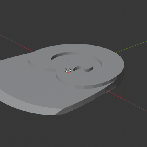 🔉 String to Speaker Double Koru Pick・ STL File for 3D printing・Cults