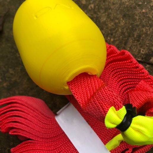 🛶 Line/rope float for Kayak/Boating・Free STL File for ・Cults