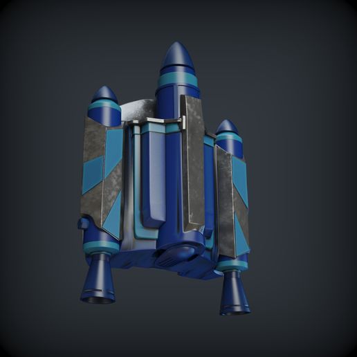 JANGO FETT JETPACK JT-12 for 3d print・ STL File for 3D printing・Cults