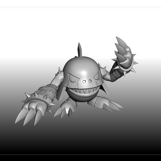 🐉 Digimon - Mametyramon・ STL File for 3D printing・Cults