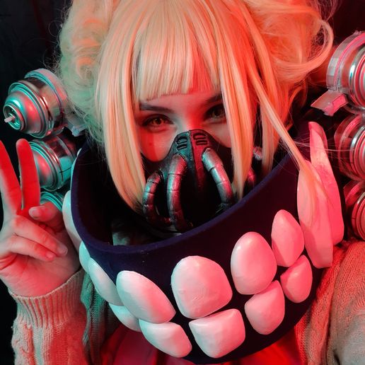 👽 Himiko Toga Teeth (My Hero Academia)・ 3D File for 3D printing・Cults