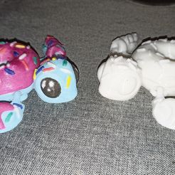 Imprimir en 3D Donurtle, Donut Turtle, Confection Treat Turtle ...