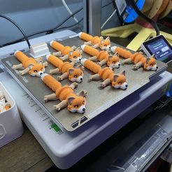 🦊 Articulated Fox・3D Print with the Creality Ender 3 3D printer・Cults