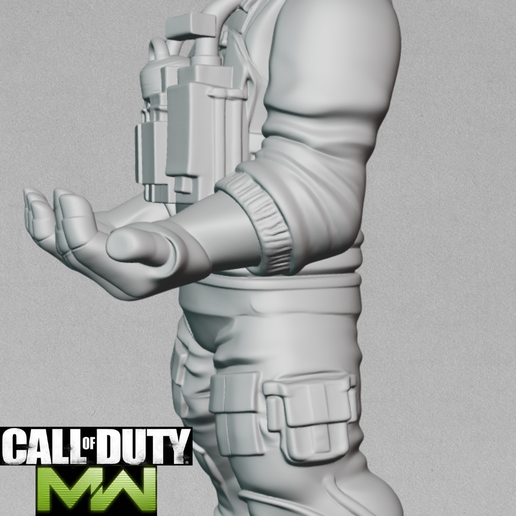 👻 Ghost Tactical Controller Stand STL for PS5 and Xbox - Modern Warfare ...