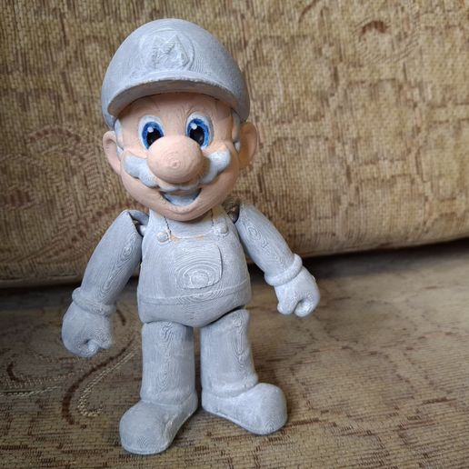 🧸 MARIO BROS FLEXI PRINT IN PLACE - SUPER MARIO BROS・ STL File for 3D ...