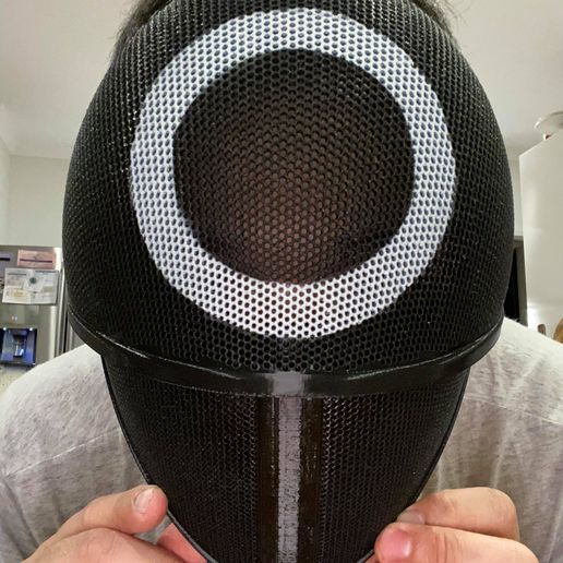 🦑 Foldable Squid Game Soldier Mask・3D Print with the Ultimaker S3 3D ...