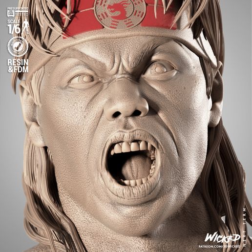 🎬 WICKED MOVIES CHONG LI SCULPTURE: TESTED AND READY FOR 3D PRINTING ...