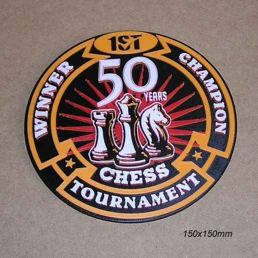 chess logo 3d