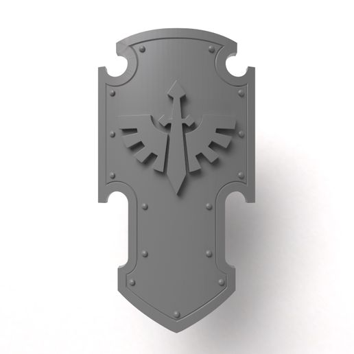 Free STL file Dark Angels relic shield 🛡️ ・3D printing template to ...