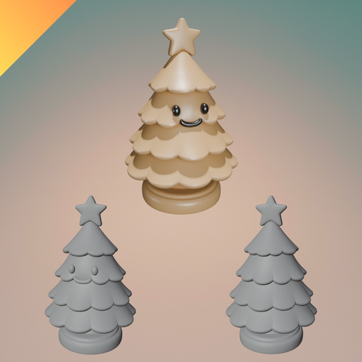 🎄 Christmas Tree Cookie Board Game Piece Pawn – STL + GLB Formats – One ...