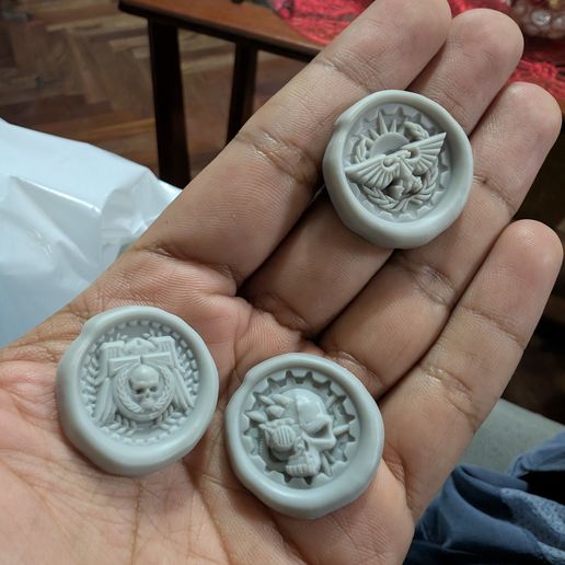 🦭 Bandle SEAL OF PURITY Mehanikus, Ultramarine, Imperium・3D Print with ...