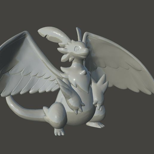 🐉 QUIVERN PALWORLD DRAGON PAL - ULTRA DETAILED MESH - high poly STL for ...