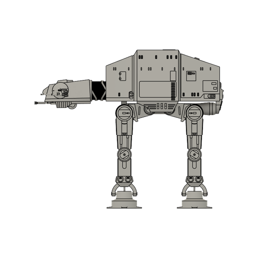 🎲 At-At Walker・ STL File for 3D printing・Cults