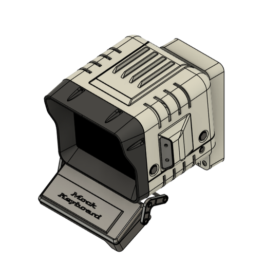 🎲 Wall Mount Terminal PC Case・ 3D File for 3D printing・Cults