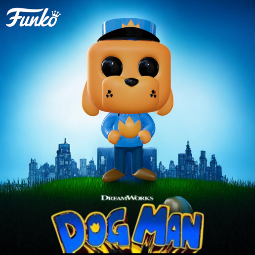 🐕 Dog man Funko Pop・ STL File for 3D printing・Cults