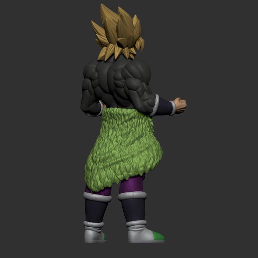 STL file Broly DBS SSJ 💬 ・Design to download and 3D print・Cults