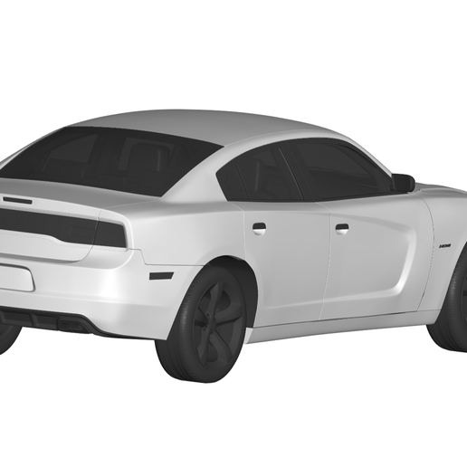 🚗 Dodge Charger・ 3D File for 3D printing・Cults