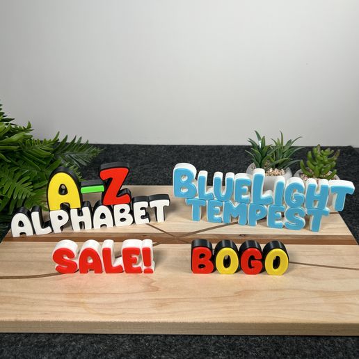 🏢 3D Letters, Display Letters, Letters for Signs, Nameplates, Market ...