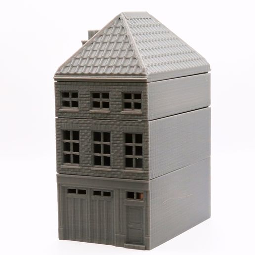 🏠 Dutch Row House Arnhem DST1 - Wargaming Terrain / Model Railroad ...