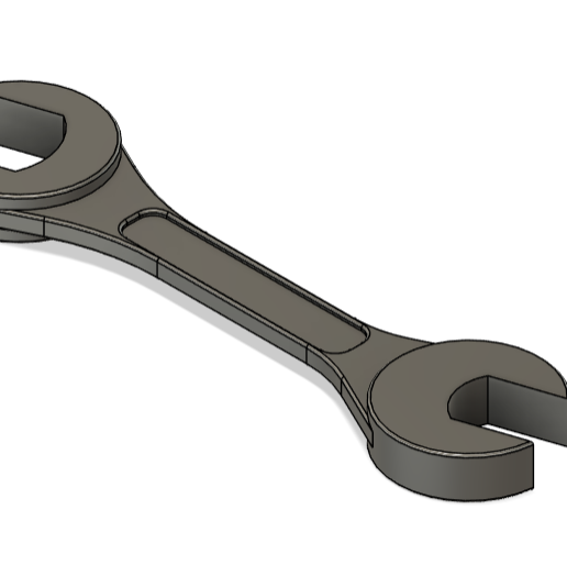 🔧 3D wrench・ STL File for 3D printing・Cults