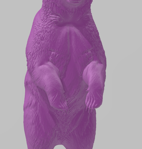 🐻 Bear Standing・ 3D File for 3D printing・Cults
